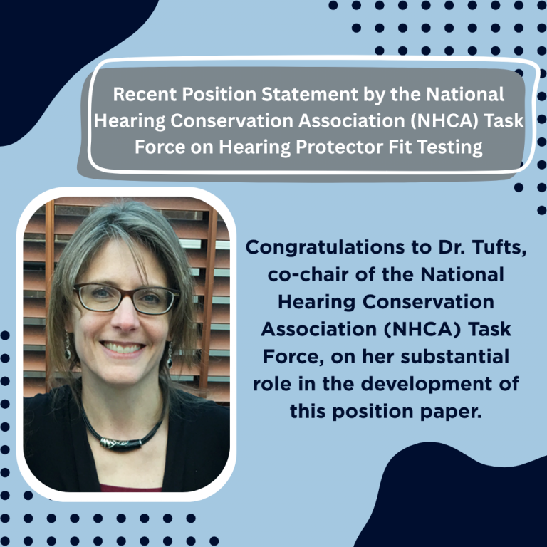 New NHCA Position Statement | Department of Speech, Language, and ...